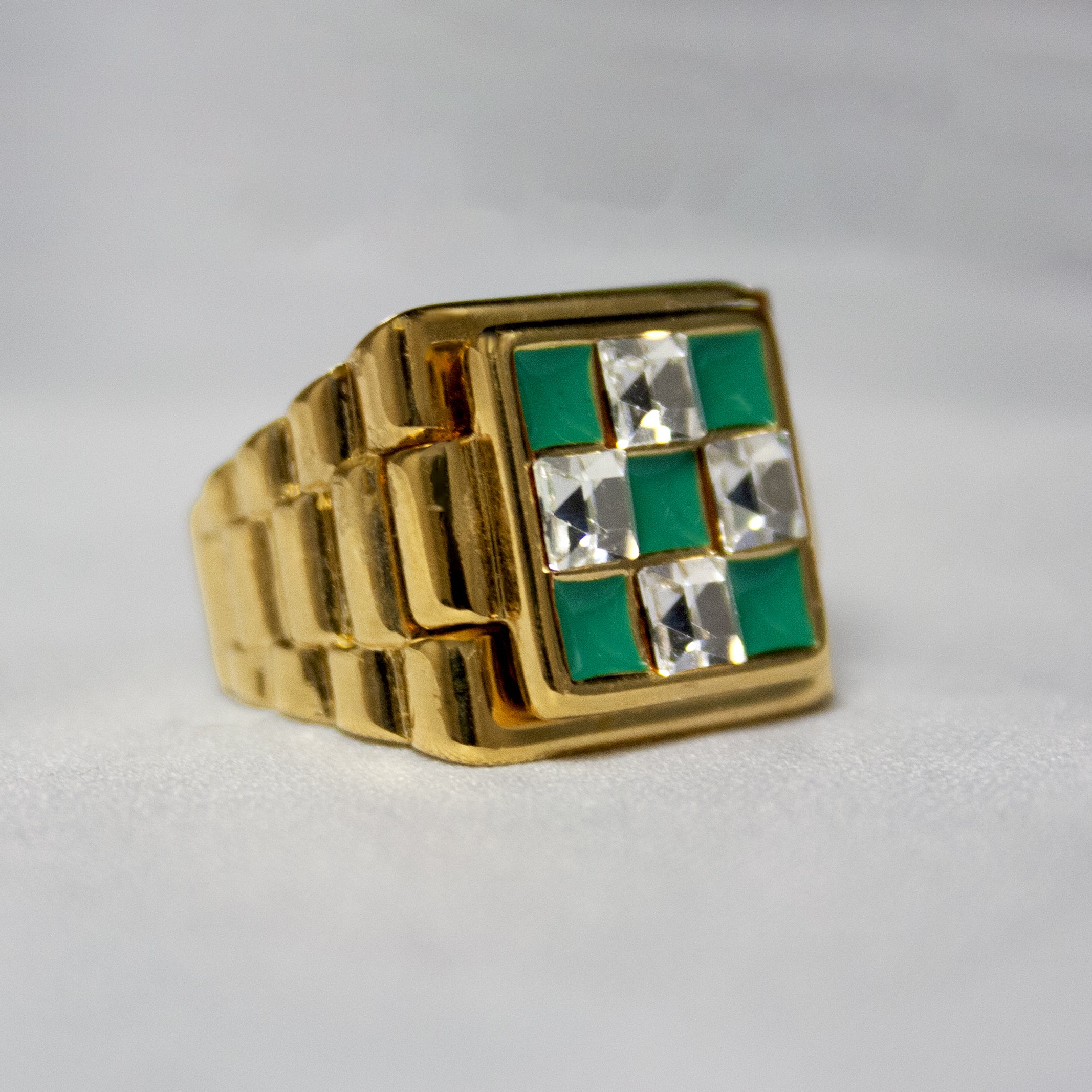 The Lucky Ring green – Maison 77